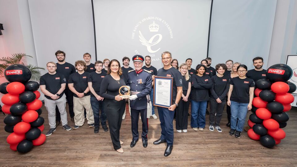 Fennex showcases expanded office space as it celebrates King’s Award ...