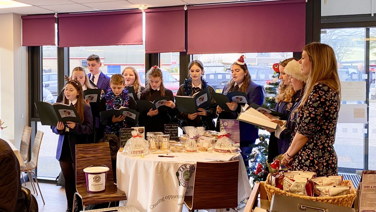 A day of Christmas cheer at Fly Cup