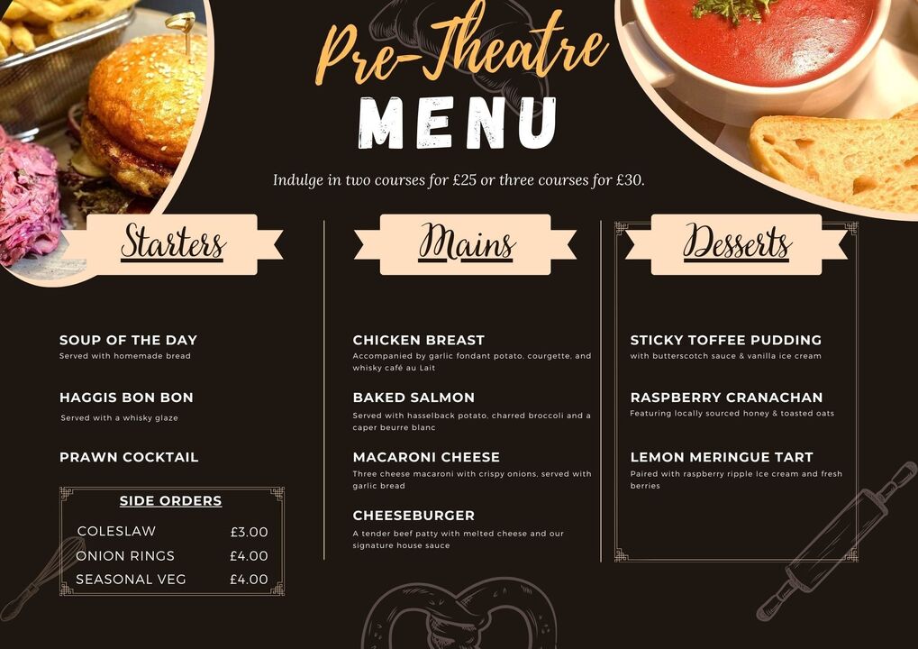 Mercure Caledonian Hotel launches new pre-theatre menu in the heart of ...