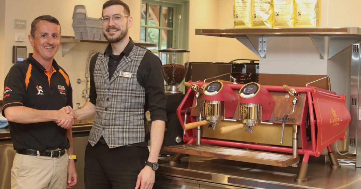 Landmark project takes Caber Coffee to Balmoral Castle