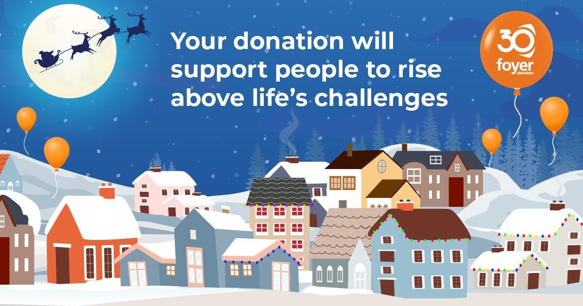 Aberdeen Foyer launches Christmas Campaign