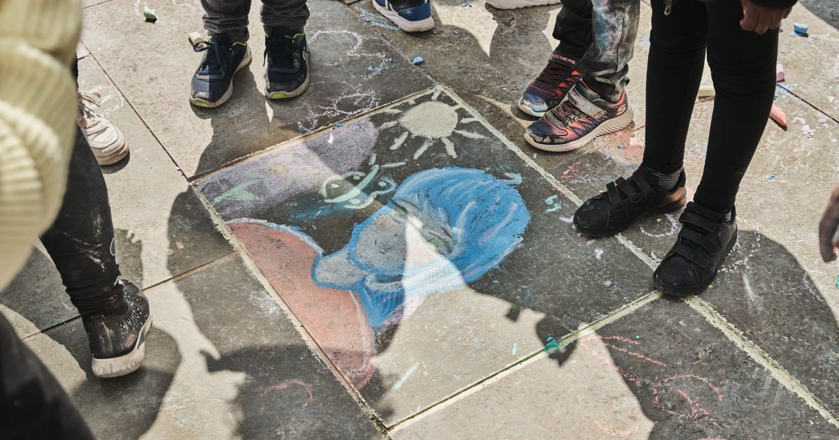 Local school pupils set to create world’s largest chalk mural in ...