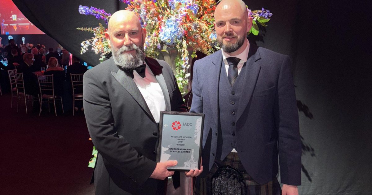 Interocean crowned winners for Offshore Safety Excellence