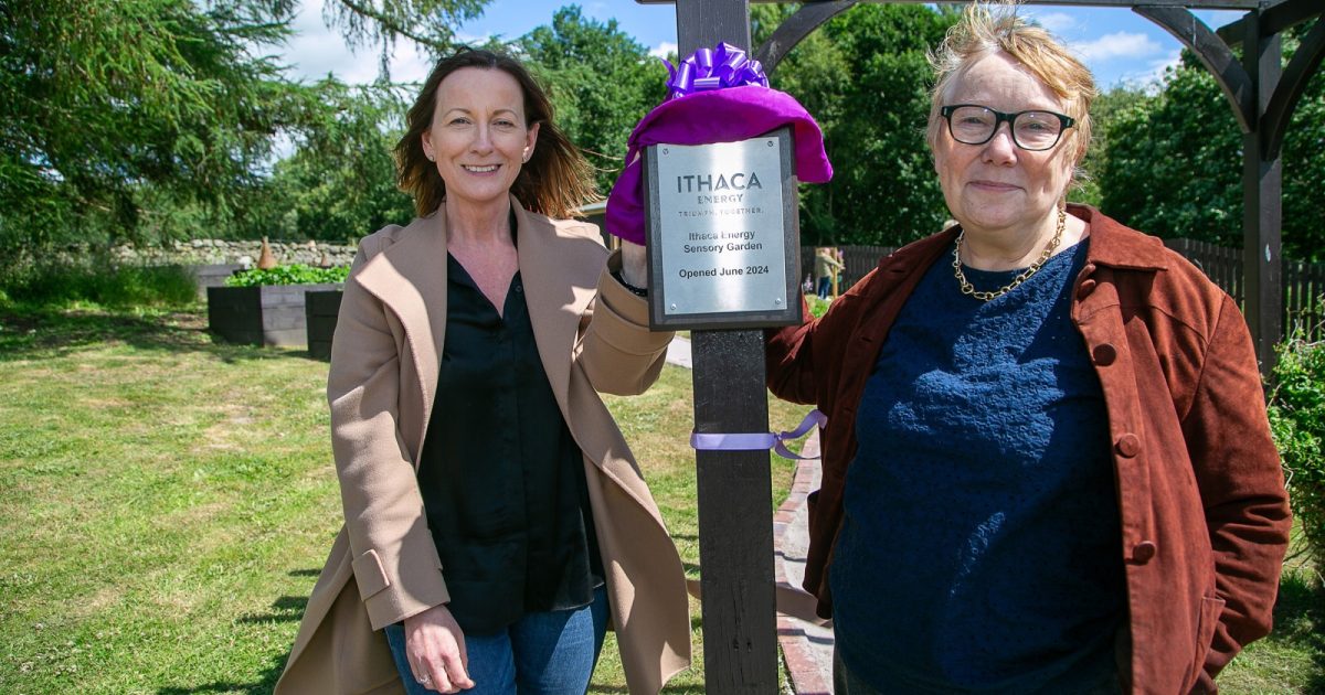 Ithaca Energy sensory garden officially opens at Linn Moor School