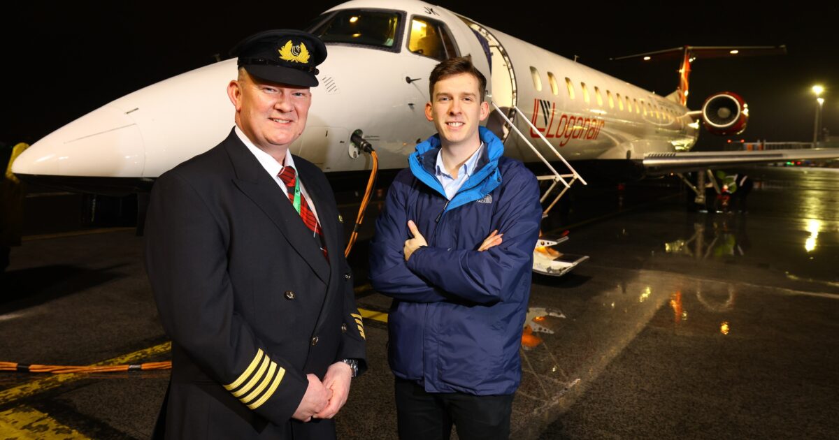 Loganair keeps it in the family as father and son inspire each other to ...