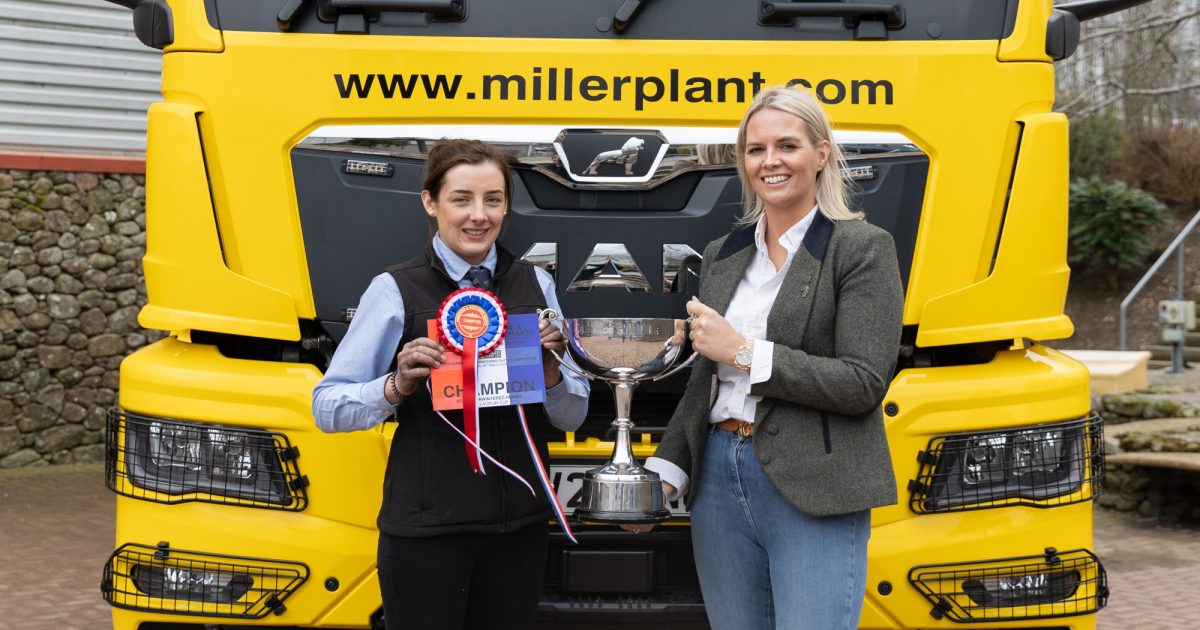 Keely Mitchell takes home the Calladrum Cup at the Young Farmers ...