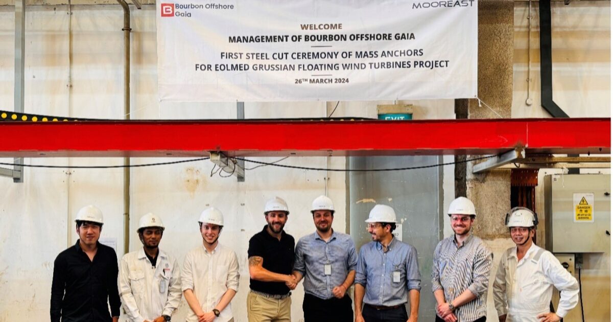 Mooreast secures Anchor Order for largest floating Offshore Wind ...