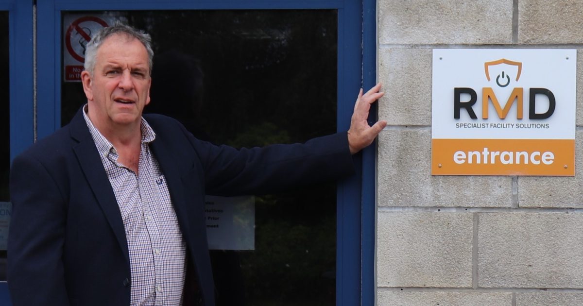 RMD power protection and cooling open office in Aberdeen