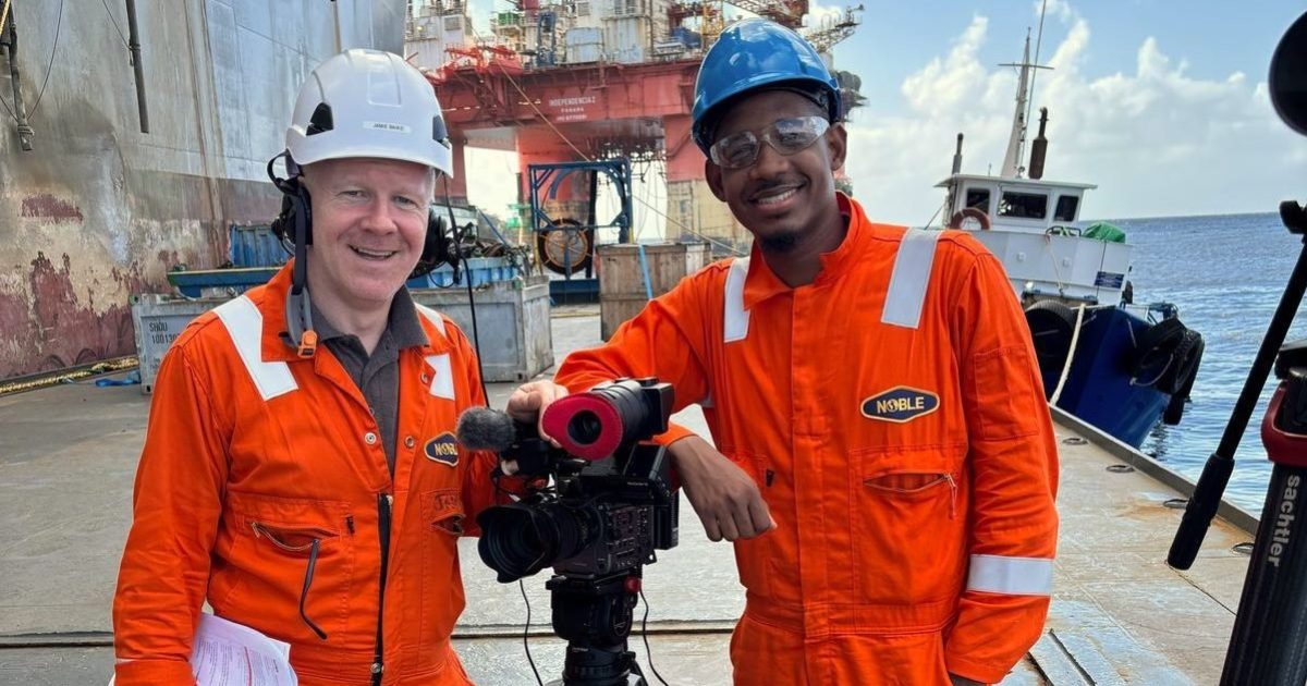 Capturing the action in Curaçao