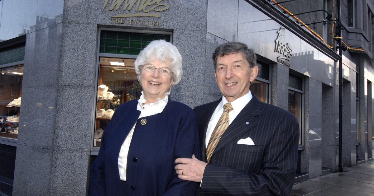 Tributes paid to Finnies the Jeweller co-founder Ron Finnie