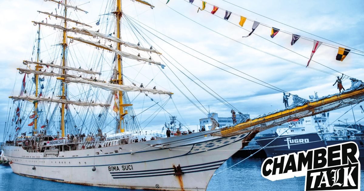 ChamberTalk: Tall Ships Races projected to boost local economy by tens of millions of pounds