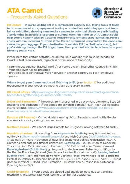 ATA Carnets | Moving Goods Around The World