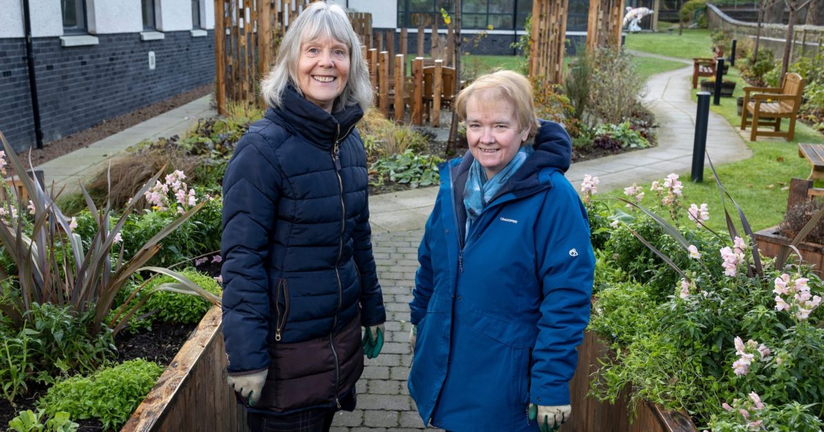 Clan volunteers retire after transforming Aberdeen garden into award ...