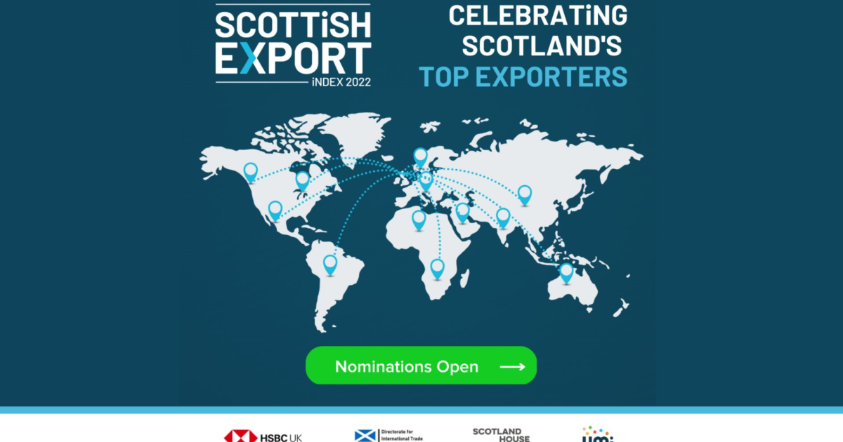 Scottish Export Index launched to recognise the best in business