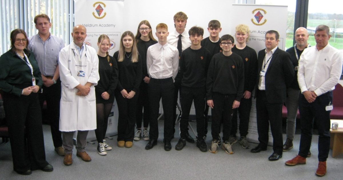 Sureclean teams up with Meldrum Academy to inspire future energy leaders