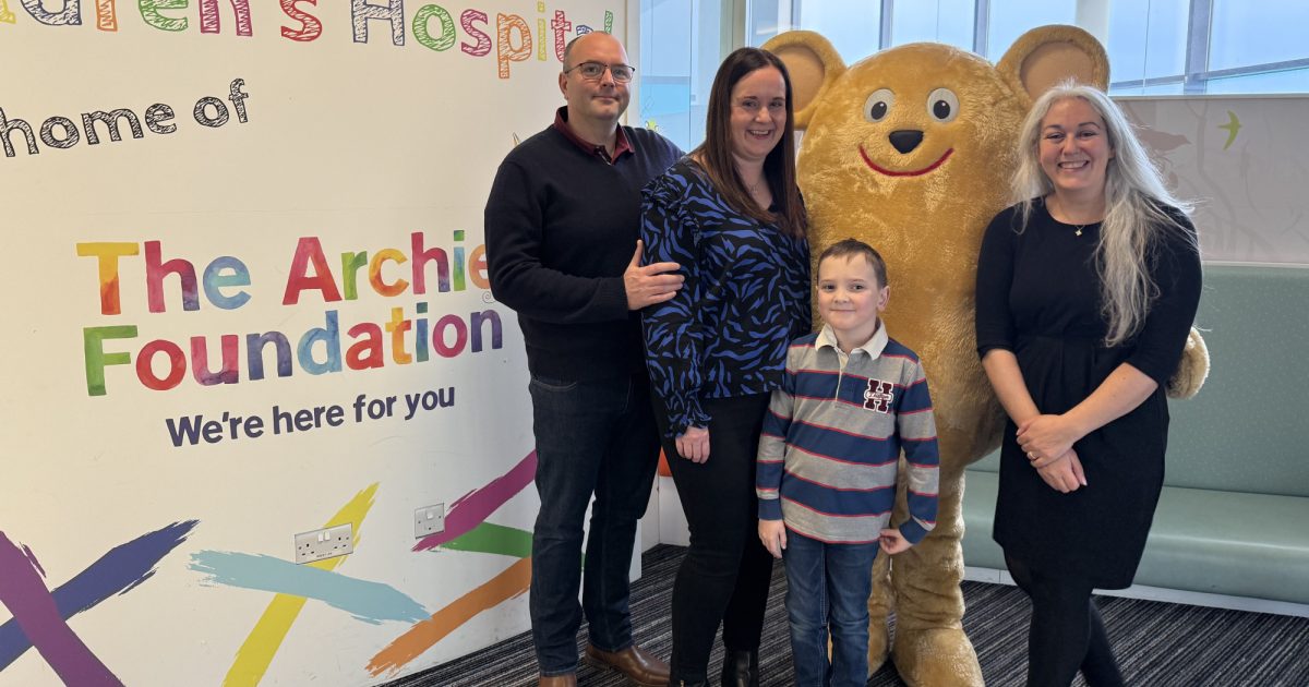 Donation to Archie Foundation funds specialist equipment for Aberdeen's ...