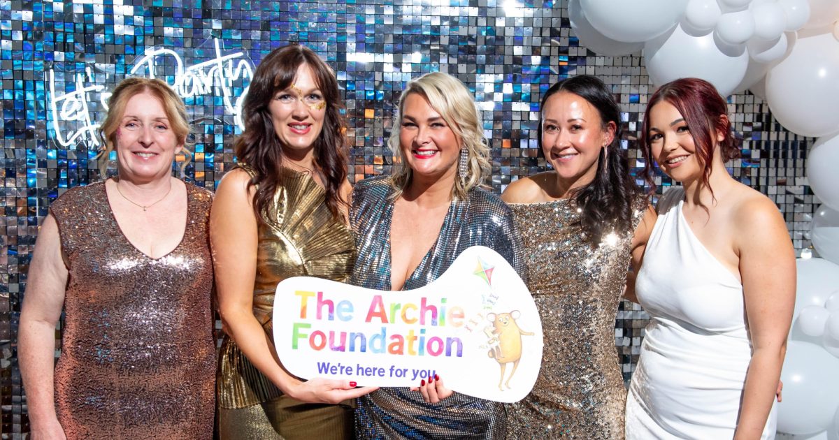 Archie Glitter Ball raises £40,000 for local babies, children and families