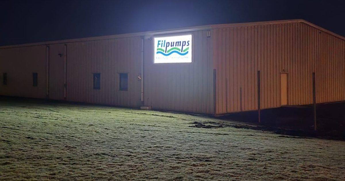 Filpumps' new premises in Kinross almost ready!