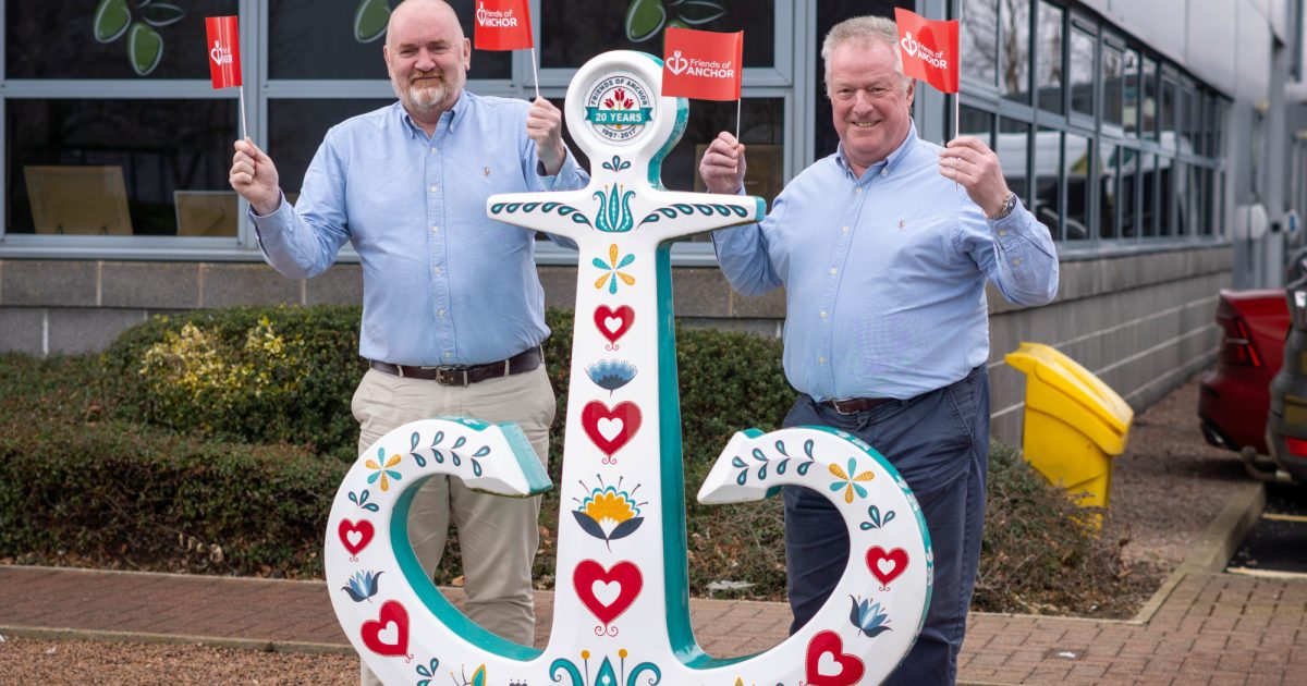 Entier duo complete all four Kiltwalks to support Friends of ANCHOR